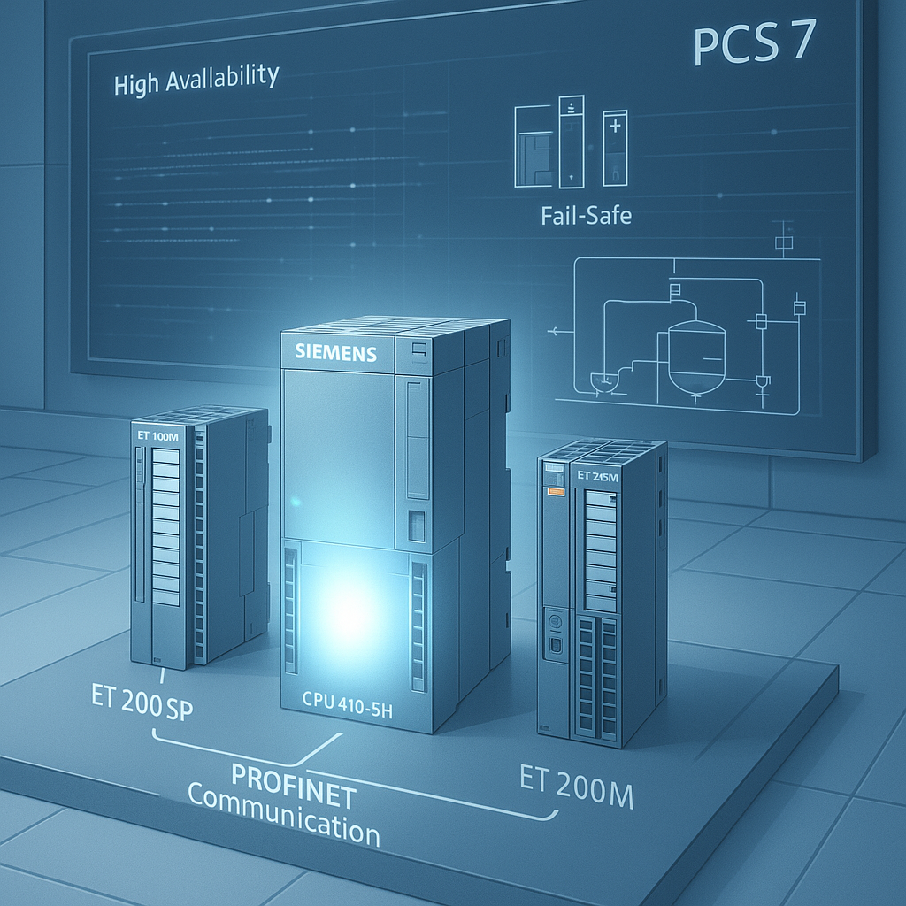 سازگاری سخت‌ افزار PCS7 : انتخاب بهینه CPU، ET200 و کارت I/O - همیار اتوماسیون صنعتی